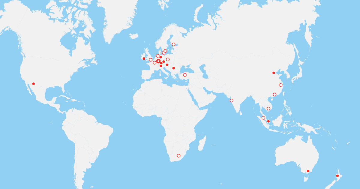 imc on site: Our locations worldwide
